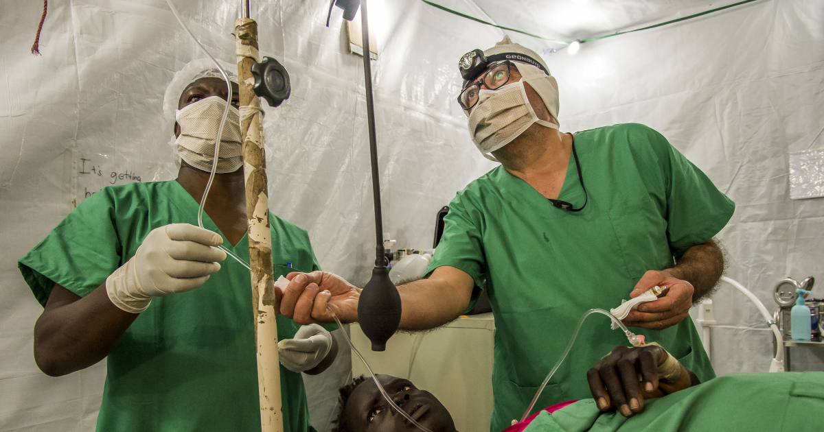 Anästhesistin und Anästhesist | Ärzte ohne Grenzen